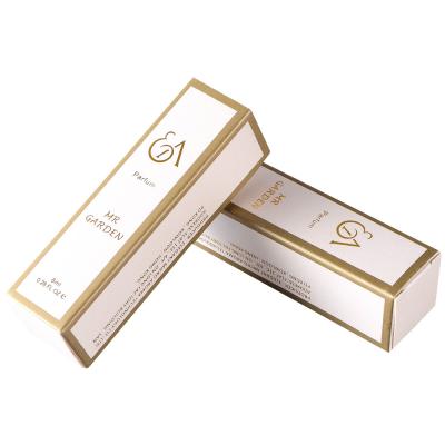 中国 ギフトの贅沢な化粧品箱の口紅の管のための熱い押す金ホイルに香りをつけなさい 販売のため