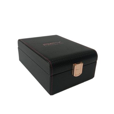 China Custom PU Leather Packaging Box For Perfume Box for sale