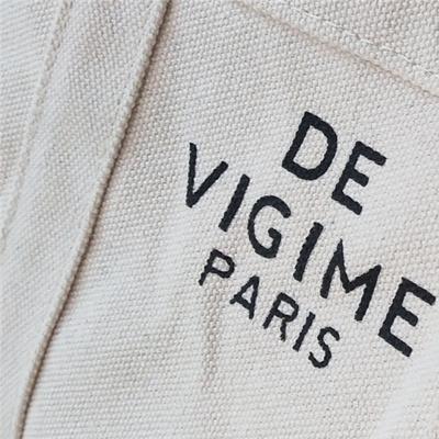 Cina le borse della tela di cotone di 12oz 16oz del tessuto delle donne spesse del cotone hanno stampato il logo in vendita