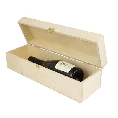 China Torched Double Bottle Wooden Wine Box Top Handle Hinged Lid Carrier for sale