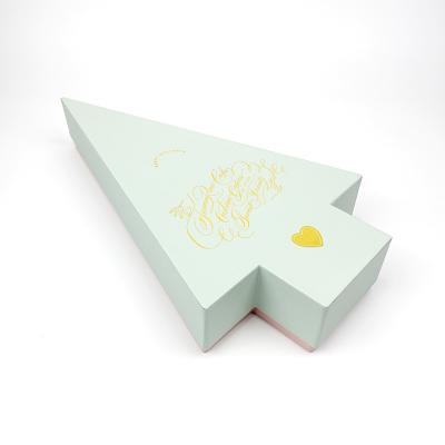Cina Contenitore di imballaggio di carta rigido del cartone del regalo di Natale che stampa logo in vendita
