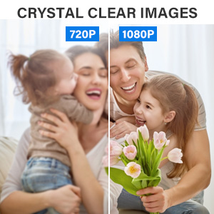 HD 1080p wifi charger mini spy camera showing clear image quality