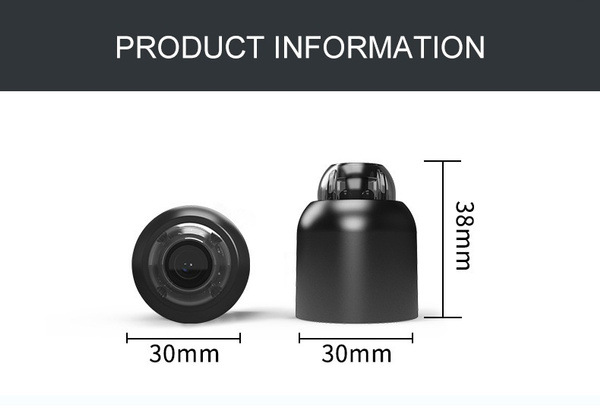 WIFI 1080P HD Mini Camera package contents