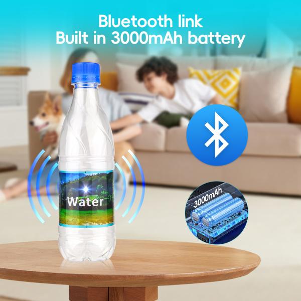Quality 1080P Water Bottle Hidden Spy Camera Plastic Transparent Home Security Mini for sale