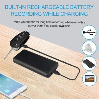 China 1920*1080P HD Car Key Hidden Camera Black Mini Key Fob Spy Camera Mini for sale