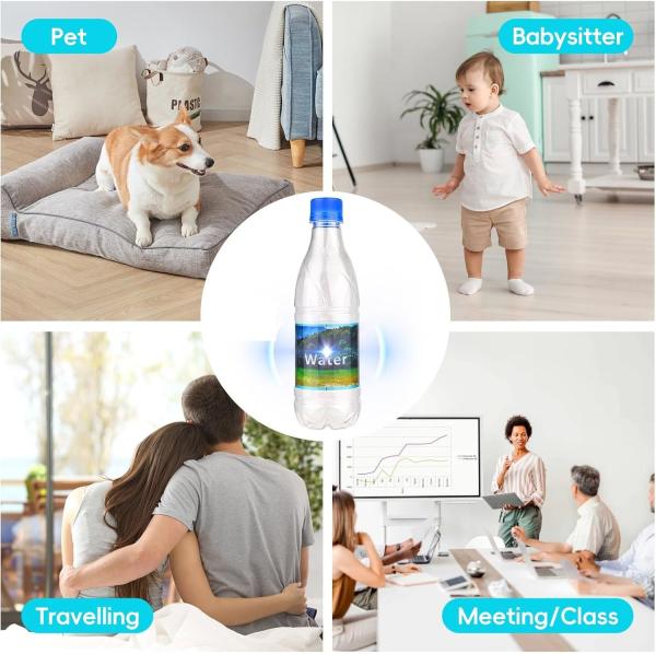 Quality Transparent Water Bottle Spy Camera , 1080P FHD Mini Camera Hidden Camera for sale