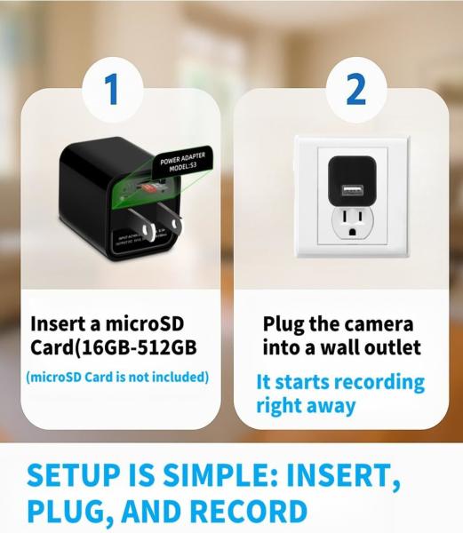 Quality Security Mini USB Charger Spy Camera 1080P HD Mini Wifi Camera for sale