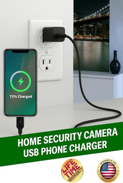 Quality Security Mini USB Charger Spy Camera 1080P HD Mini Wifi Camera for sale