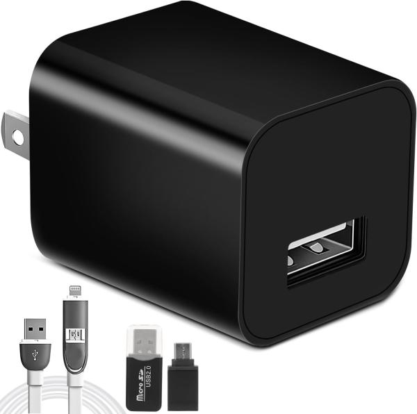 Quality Wall Mount USB Charger Hidden Camera 1080P  Mini Hideable Camera for sale