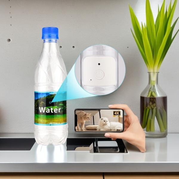 Quality Plastic Water Bottle Hidden Camera 1080P Battery Powered Covert Surveillance for sale