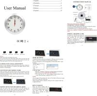 China Security Plastic Mini Hidden Camera WIFI Wall Clock Hidden Camera for sale