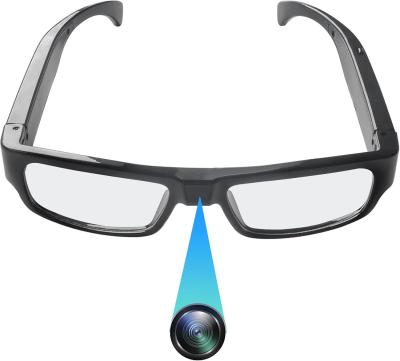 China Persoonlijke beveiliging Spycam Bril Full HD 1080p Spy Oog Bril Camera Met Geluid Te koop