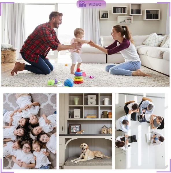 Quality White Miniature Home Security Cameras Wifi Smoke Detector Spy Camera With Motion for sale