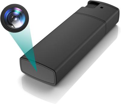 China Compact Discreet No Wi-Fi Electric Lighter Hidden Camera with Loop Recording Mini Spy Camera for sale