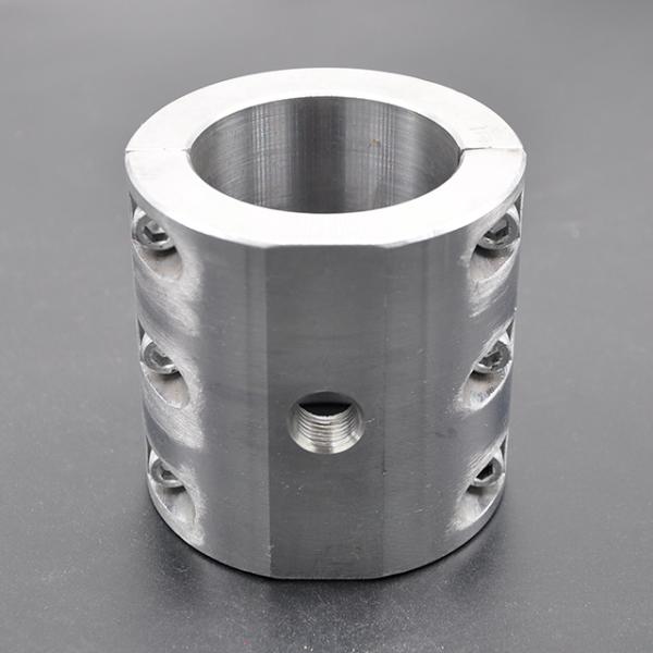 Quality CNC Machined Stainless Steel Tube Clamp Rapid Prototyping Capabilities Customized OEM Wire EDM Broaching Drilling Milling Model for sale