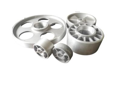 China OEM Customized Stainless Steel/Aluminum Alloy Galvanized Pulley Sheave Drive CNC Machining Vehicle Processing Part Broaching for sale
