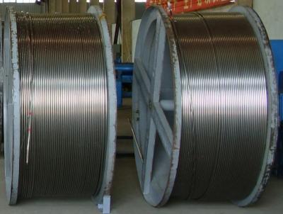 Cina Lega di nichel d'acciaio arrotolata capillare della tubatura dell'industria del gas ASME SB704 N06625 in vendita