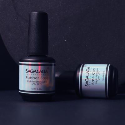 China 15ML Ridge Filler Soak Off UV LED Gel Top & and Base Coat Nail Polish for sale