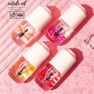 China Naturale Nail Growth Cuticle Revitalizing Oil 15ml Brush Package for Cuticles Soothing and Nourishing Wholesale for sale