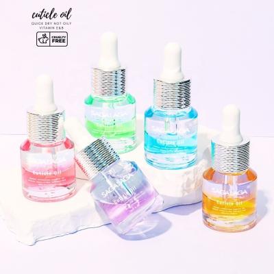 China Double Layer Nail Cuticle Oil Bottle Custom Logo Private Label Cuticle Nail Care Growth Repair Oil Serum Product for Nails for sale
