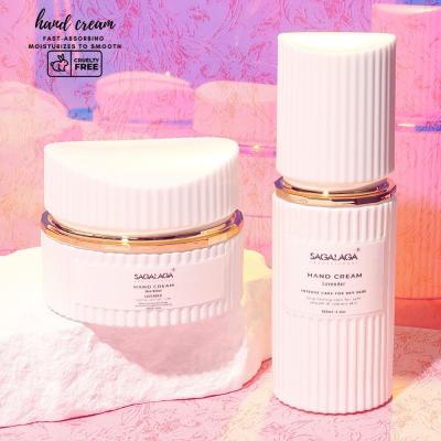 China Skin-friendly SAGALAGA Hand Lotion Natural Formula Moisturizing Hand Cream for Dry Hands and Skin Care Products for sale
