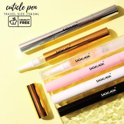 China Easy Apply Empty Nail Cuticle Oil Pen 3ml Plastic Tube Format Brush Twist Brush Pen for Nail Cuticle Moisturizing Oil for sale