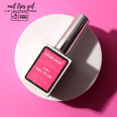 China Upgrade Your Nail Game with 85G Capacity Tip Glue Gel X Nail Extension Tips Full Cover Kit and Private Logo Nail Gel Kit for sale