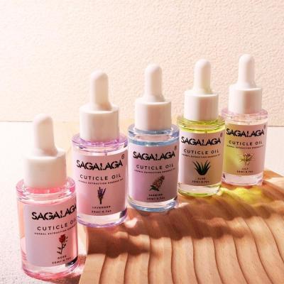 China Flavor Fruit Fragrance Cuticle Oil 20ml Bottle Custom Logo Hydrating Moisturizing and Strengthening Nails Care Products for sale
