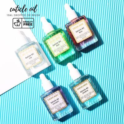 China Cuticle Oil 15ml Bottle Nail Nutrition Non-poisonous for Acrylic Nail Art Decoration and Professional Manicure Tools for sale