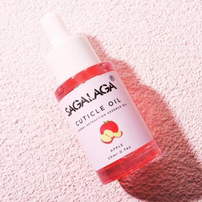 China Nail Care Private Label Vitamin E Revitalizer Oil Organic 14 Scents Nutrition Cuticle Oil with Dropper Bottle Bulk for sale