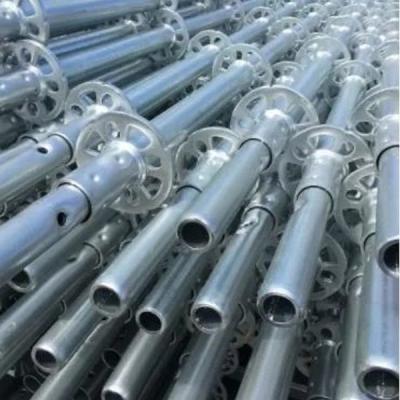 Cina Hdg/Pintura/Pulverato Ringlock Steel Scaffolding Galvanizzato Ringlock System Heavy Duty Standard Ledger Brace in vendita