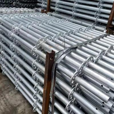 中国 建築物 多極クエッジロック 脚手架システム リングロック 標準 ストップ付き 販売のため