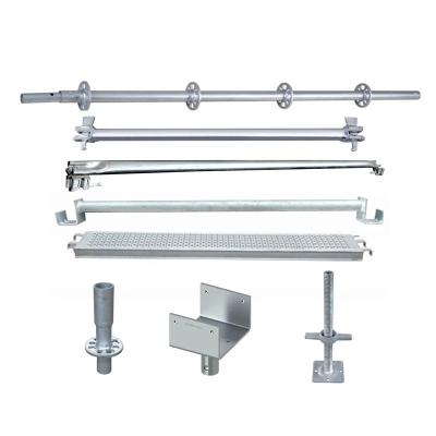 Cina OEM China Scaffolding Factory Scaffolding galvanizzati a caldo parti Q355 Ringlock Standard in vendita