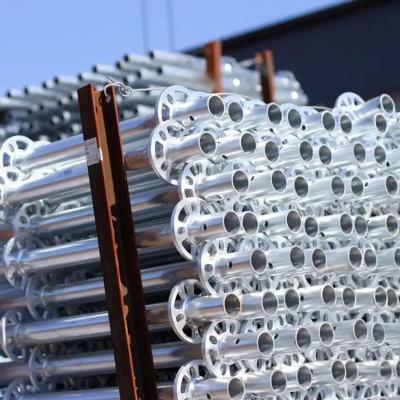 Cina Nuovo Rosette Industrial Certified Scaffolding Prezzi Ringlock Galvanizzato Per Faccette in vendita