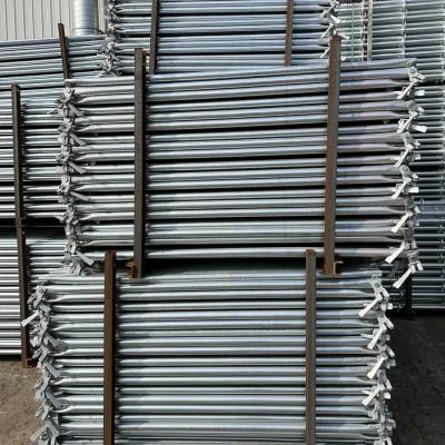 Cina Q235 3*2M Sosta diagonale a cerniera galvanizzata a caldo per impianti di impalcatura in vendita