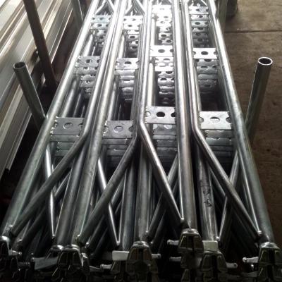 Cina Q235 2M 3M Galvanizzato a caldo Ringlock Bridge Ledger per ponteggi per la costruzione in vendita