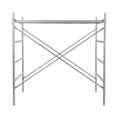 Cina Cina Produttori di impalcature CANADA LOCK Q235 Cornice di scala galvanizzata a caldo in vendita