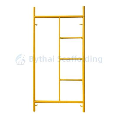 中国 高層建築のためのLayer Scaffold System Q355 HDGウォーク・スルー・フレーム 販売のため