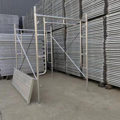 Cina Alta Durabilità Q235 OEM Walk Through Frame Per l' America, Cina Fornitore di ponteggi in vendita