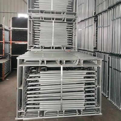 Cina Scaffalature in acciaio galvanizzato H-Frames Andamios Safety Layher In Cina in vendita