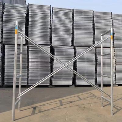 Cina Alta capacità di carico H telaio scaffolding acciaio varie dimensioni versatilità Vanguard produttore in vendita