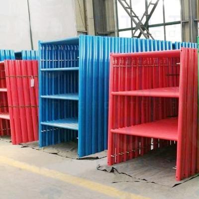 Cina Flessibilità elevata H cornici ponteggi con facile montaggio e smontaggio Mercato del Messico in vendita