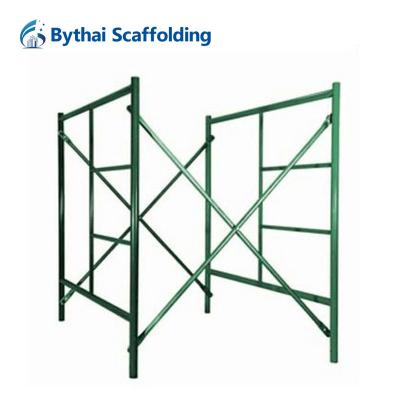 Cina Conveniente Snap-On Lock OEM Scaffolding H Frame in acciaio con componente a vite ad alta flessibilità in vendita