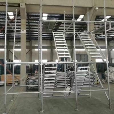 Cina 48.3x3.25mm Di taglia di libro mastro Ringlock Wedge Lock Scaffolding System con design eco-friendly in vendita