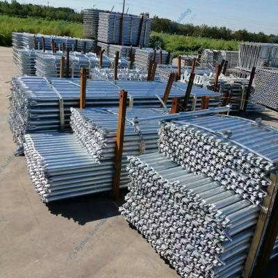 Cina 48.3x3.25mm Di taglia di libro mastro Ringlock Wedge Lock Scaffolding System con design eco-friendly in vendita