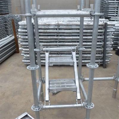 Cina Comodo Q235 sicurezza modulare tubo blocco sistema di impalcatura per la manutenzione OEM servizio in vendita