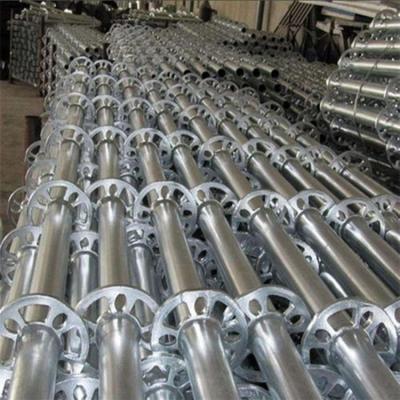Cina Strength Ring Lock Set Parts Vertical Pole Rosette Scaffolding Modular Scaffolding System Fabbrica in vendita