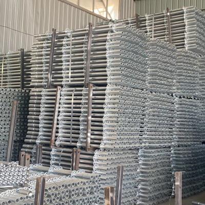 Cina Scaffalatura galvanizzata Q235 1.5m EN12811 Pin Lock Scaffold con montaggio rapido Altura massima 30m in vendita