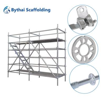 Cina Verniciato 48.3mm 1.5m Allround Layher Pole Rosette Scaffolding Tower Parts From China in vendita