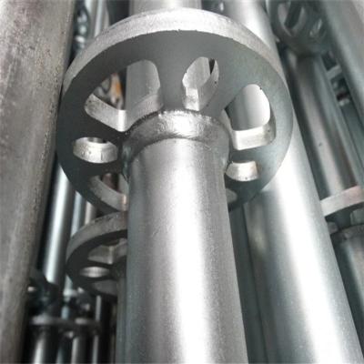 Cina 0.5m Ledger Spacing Ringlock System Scaffolding Stile di progettazione industriale per supporto in vendita